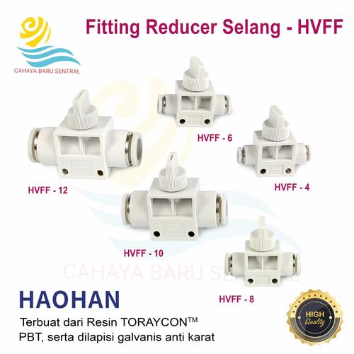 Promo FITTING STOP VALVE PNEUMATIC SELANG HVFF - 4MM - Kota Surabaya - CAHAYA BARU SENTRAL ...