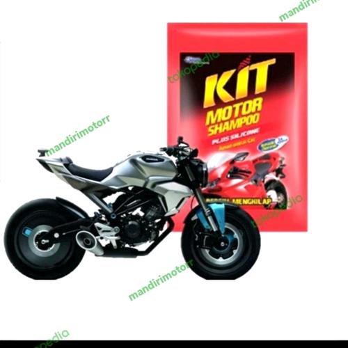 Jual Kit Motor Shampoo Plus Silicone Sachet Merah 30ML Original - Kota ...