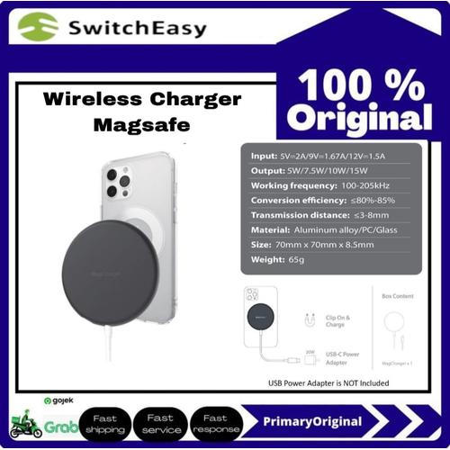 Jual Wireless Charger iPhone 12 Pro Max Mini SwitchEasy MagCharger ...