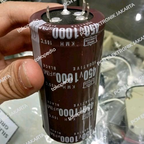Jual elco 1000uf 450v 4p 4pin 4 pin 4kaki kaki nippon chemicon ...