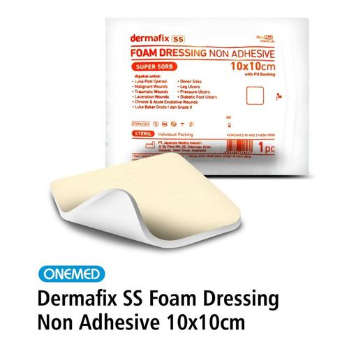 Jual Dermafix SS Foam Dressing 10 x 10cm OneMed 1 Pcs - Jakarta Utara ...