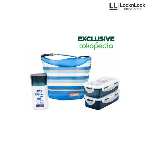 Promo LocknLock Exclusive Handy Lunch Box 3P HPL758S3SB - Kab ...