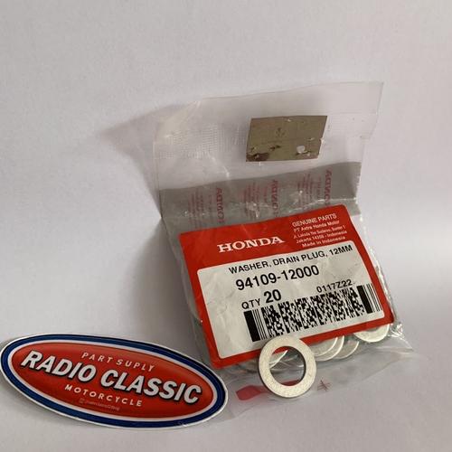 Jual RING TEMBAGA PEMBUANG BAUT OLI ALL HONDA ORI AHM 9410912000 94109 ...