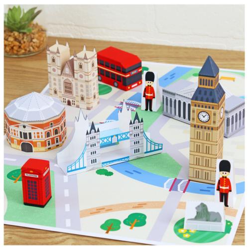 Jual DIY Papercraft MIniatur mainan kota london - Kota Bandung - Chie ...