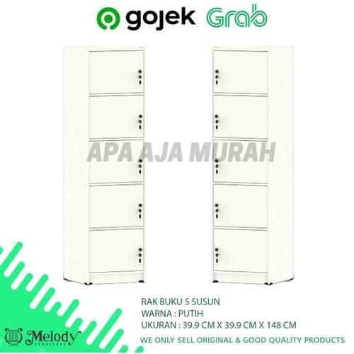 Jual Lemari Kabinet dengan kunci / Loker Kabinet 4 susun dan 5 susun ...