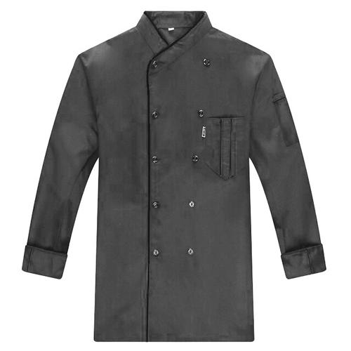 Jual Seragam Chef Baju Koki Kemeja Chef Kemeja Koki Lengan Panjang ...