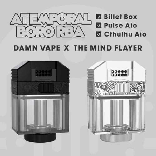 Promo Atemporal Boro RBA Bridge Kit By Damn Vape x The Mind Flayer ...