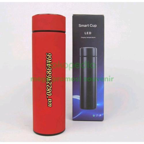 Jual tumbler led doff temperatur suhu warna merah - Putih - Kota ...
