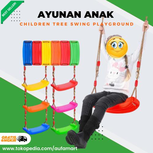 Jual Ayunan Mainan Anak Kursi Gantung Pohon Taman Indoor Outdoor - WS ...