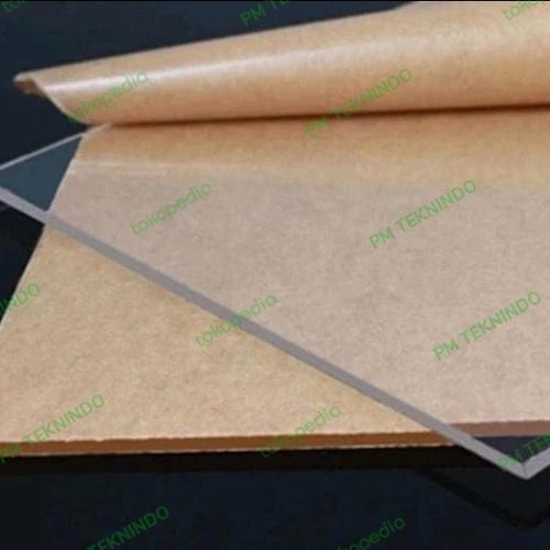Jual Akrilik Lembaran Bening Transparan 3mm x 50cm x 50cm / Acrylic ...