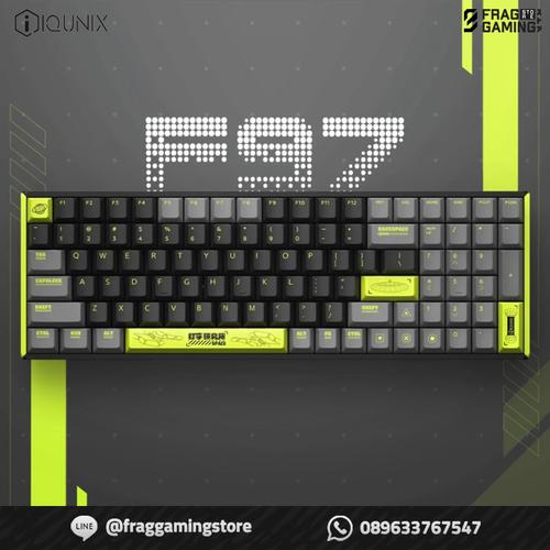 Jual IQUNIX F97 Typinglab Wireless Mechanical Keyboard - Cherry Brown ...