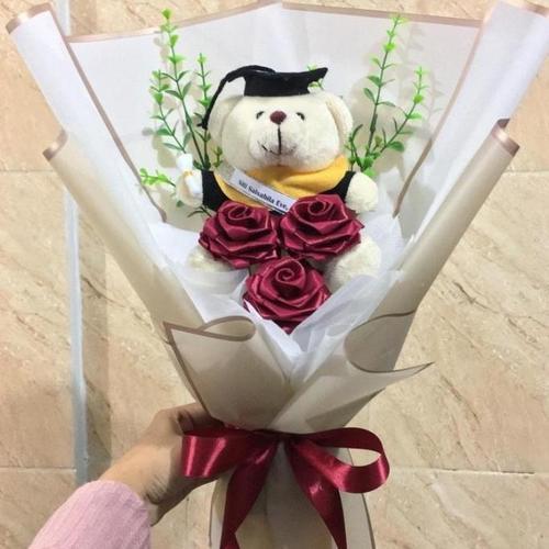 Jual READY BUKET BUNGA WISUDA / BUKET WISUDA / BONEKA WISUDA / GIFT ...