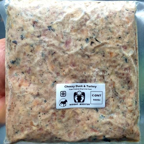 Jual Cheesy Duck & Turkey - Super Premium Dog & Cat - Raw Food - BELI 5 ...