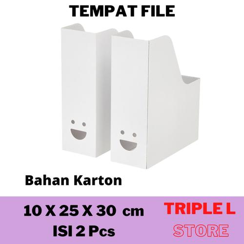 Jual Tempat File Dokumen Buku Majalah Bahan Karton Isi 2 - Kota ...