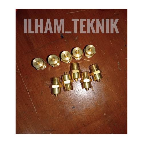 Jual pentil airshaft valve hose ukuran 13mm drat 1/4 Type J pake kunci ...