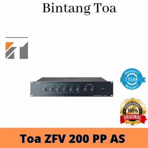 Jual TOA Z-FV200PP-AS (Pre-Amplifier Mixer Panel / Z FV 200 PP AS ...