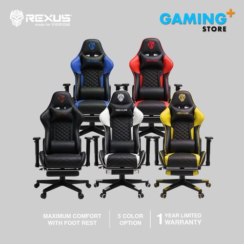 Promo Rexus Gaming Chair RGC100 Max / RGC-100 Max - Black Cicil 0% 3x ...