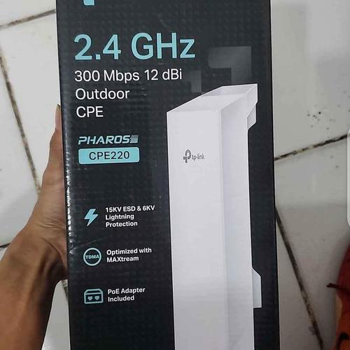 Jual TP Link Outdoor CPE 220 300Mbps 2,4Ghz - AP ,Repeater ,WISP - 2nd ...