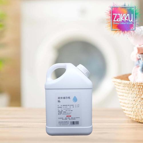 Jual ZAKKU JERIGEN PLASTIK/ JERIGEN MINYAK/ SOFTENER 1 LITER (RF18.8-2 ...