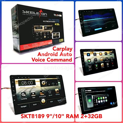 Jual Head Unit Android 9 Inch SKELETON SKT-8189 RAM 2GB+32GB - 9" 232AC ...