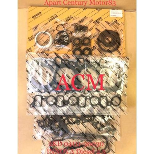 Jual new PACKING FULLSET PAKING SET TOYOTA INNOVA 1KD 2KD DIESEL ...