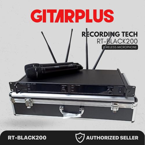 Jual RECORDING TECH RT SUPER200 WIRELESS MICROPHONE - 2 CHANEL MIC ...