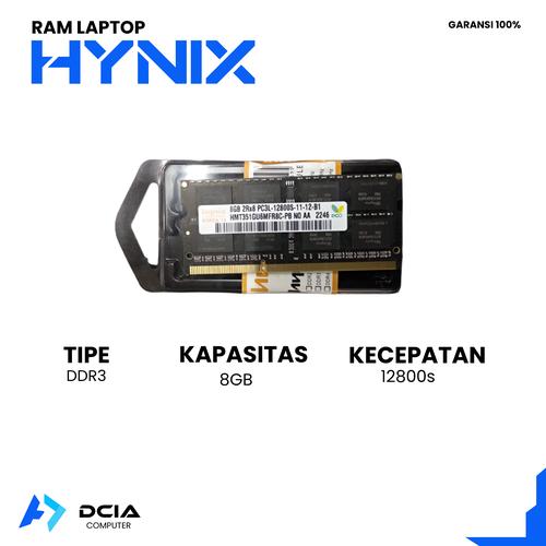 Jual RAM HYNIX LAPTOP DDR3L 8GB PC3L-12800S DDR3L 1.35V 1600MHz 204Pin - Kota Bandung - D'CIA ...