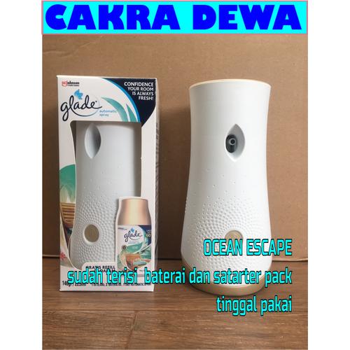 Jual Pengharum ruangan Glade Matic Device dengan Refill Ocean Escape ...