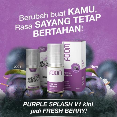 Jual Foom Fresh Berry Salt Nic 30ML by Foom Lab / Foom Purple V1 ...