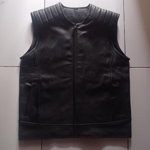 Jual Rompi kulit,rompi pria,vest kulit asli - S - Kab. Garut - jaket ...
