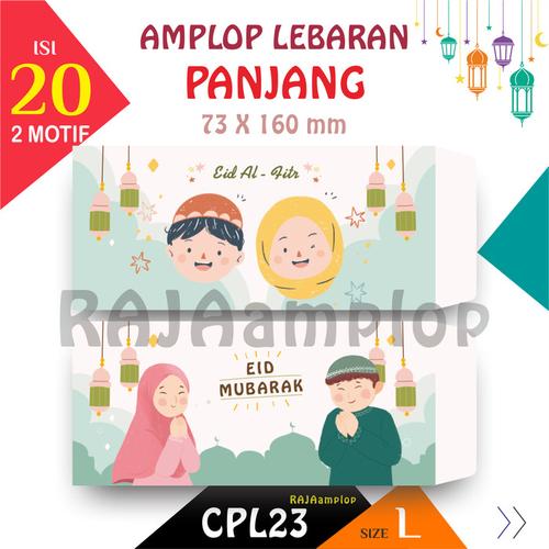 Jual [20 lbr] RAJA Amplop - TEBAL Angpao THR Lebaran Idul Fitri/EID PANJANG - CPL 23 - 20 lbr, L ...