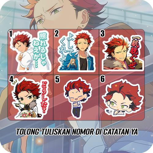 Jual Stiker Glossy Kuro Kiryu Ensemble Stars, Sticker Anti Air ...