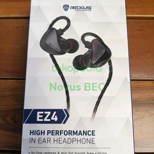 Jual Rexus Earphone EZ4 With Mic - Gaming Earphone400 - Kota Bandung ...