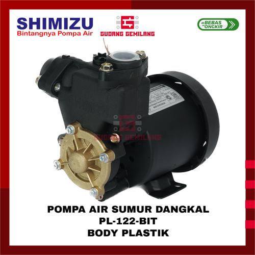 Jual Pompa Air Shimizu Sumur Dangkal PL 122 BIT Non Otomatis Water Pump ...