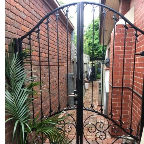 Jual pagar tangga reling balustrade rumah minimalis besi tempa powder ...