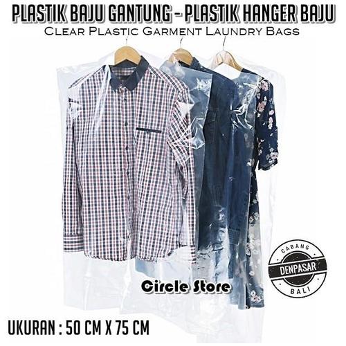 Jual Turun HargaPlastik Laundry Baju Hanger Gantung / Plastik Cover L ...