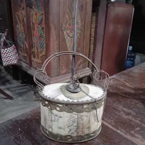 Jual Opium Pot Tempat Candu China Peranakan Kuningan Tulang Lawas Antik ...