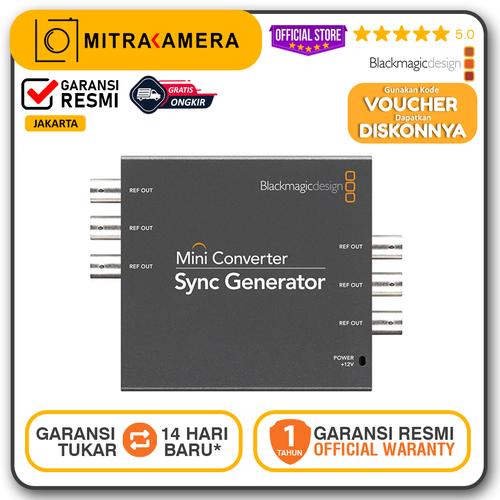 Promo Blackmagic Design Sync Generator Cicil 0% 3x - Jakarta Selatan ...