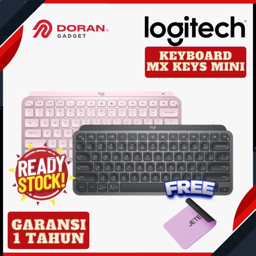 Promo Logitech MX Keys Mini Keyboard Wireless Bluetooth Backlit ...