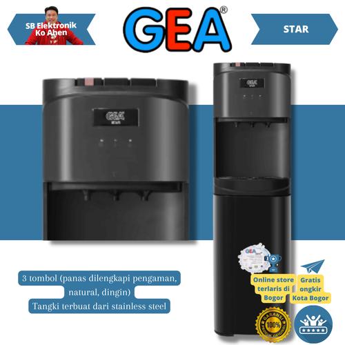 Jual DISPENSER GEA STAR GALON BAWAH WITH UV LAMPU GARANSI RESMI - Kota ...