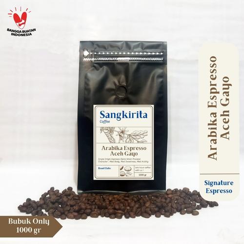 Jual Kopi Bubuk Arabika Espresso Aceh Gayo 1000 gr - Giling Kasar ...