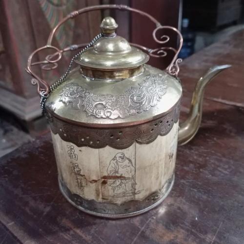 Jual Teko Tempat Air China Peranakan Kuningan Tulang Lawas Antik Tua - Kota Yogyakarta - Moesson ...