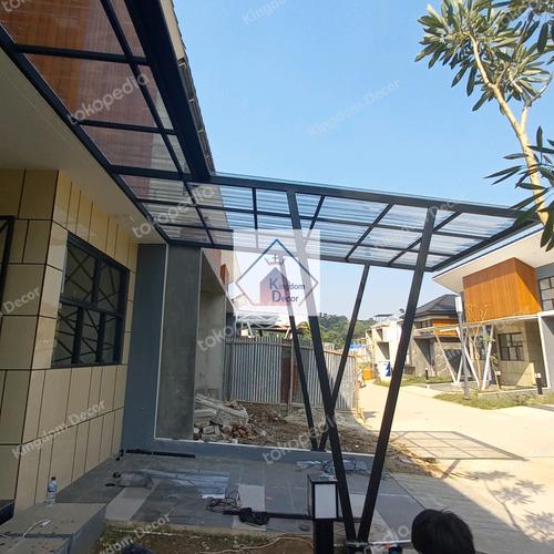 Jual kanopi garasi besi,kanopi spandex transparan - Kota Tangerang ...