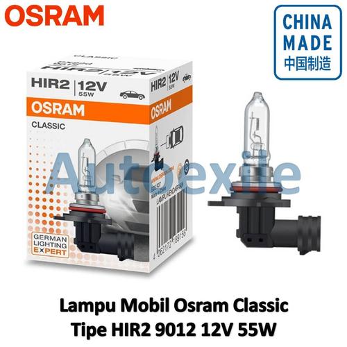 Jual Osram Classic HIR2 9012 12V 55W PX22d Made China Lampu Halogen Mobil - Kota Medan ...