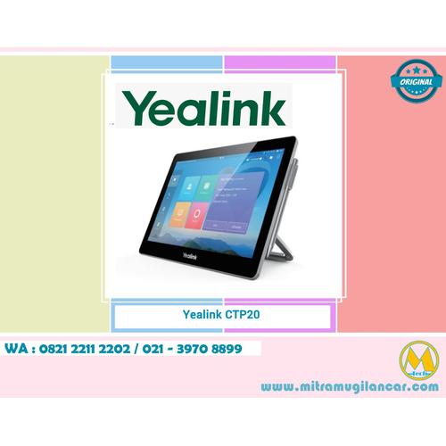 Jual Yealink CTP20 - Collaboration Touch Panel - Kota Bekasi - Mitra Technologi | Tokopedia