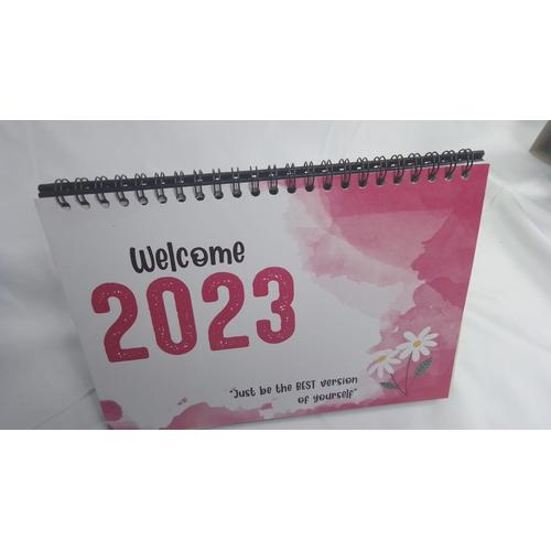 Jual Kalender Meja 2024 Isi 13 Lembar 1 Muka - Penyangga Linen - Kota ...