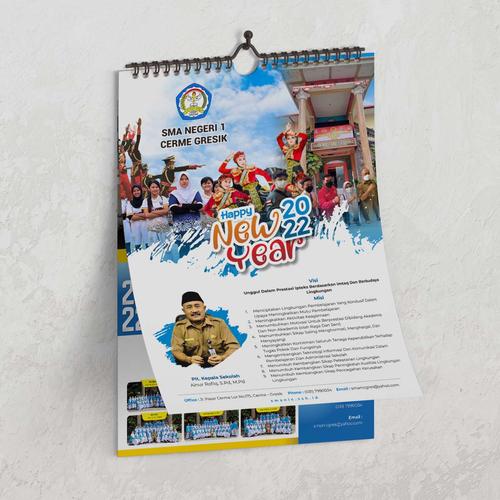 Jual Kalender Dinding 40x60 cm, isi 6 , klep seng ap150gsm - Kota ...