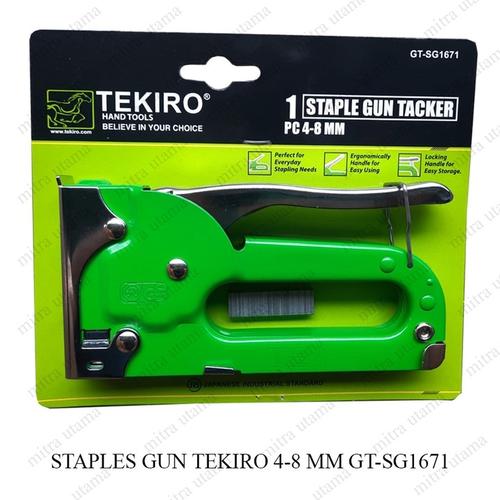 Jual Staples Gun - Staples Tembak TEKIRO ORIGINAL ( 4-8mm ) GT-SG1671 ...