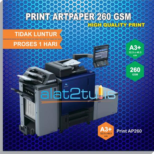 Jual Print A3 + warna cetak | AP260 artpaper 260 gsm - Kota Bandung ...