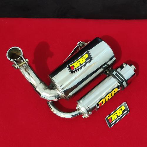 Jual Knalpot Vespa S1 Kiri DRP Racing MUffler - chrome - Kab ...